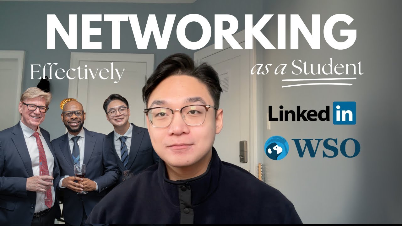 How to network effectively for students? - YouTube