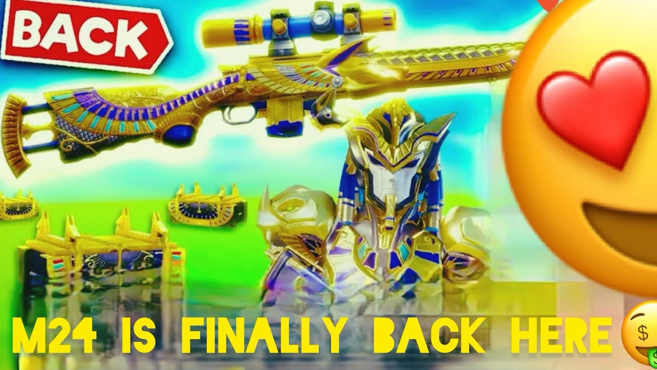 #Pharaoh's Might - M24 | Finally I got my Most Favorite M24 SKIN 🥰💯 # ...