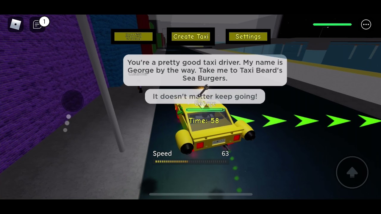 “You’re a pretty good taxi driver.” - YouTube