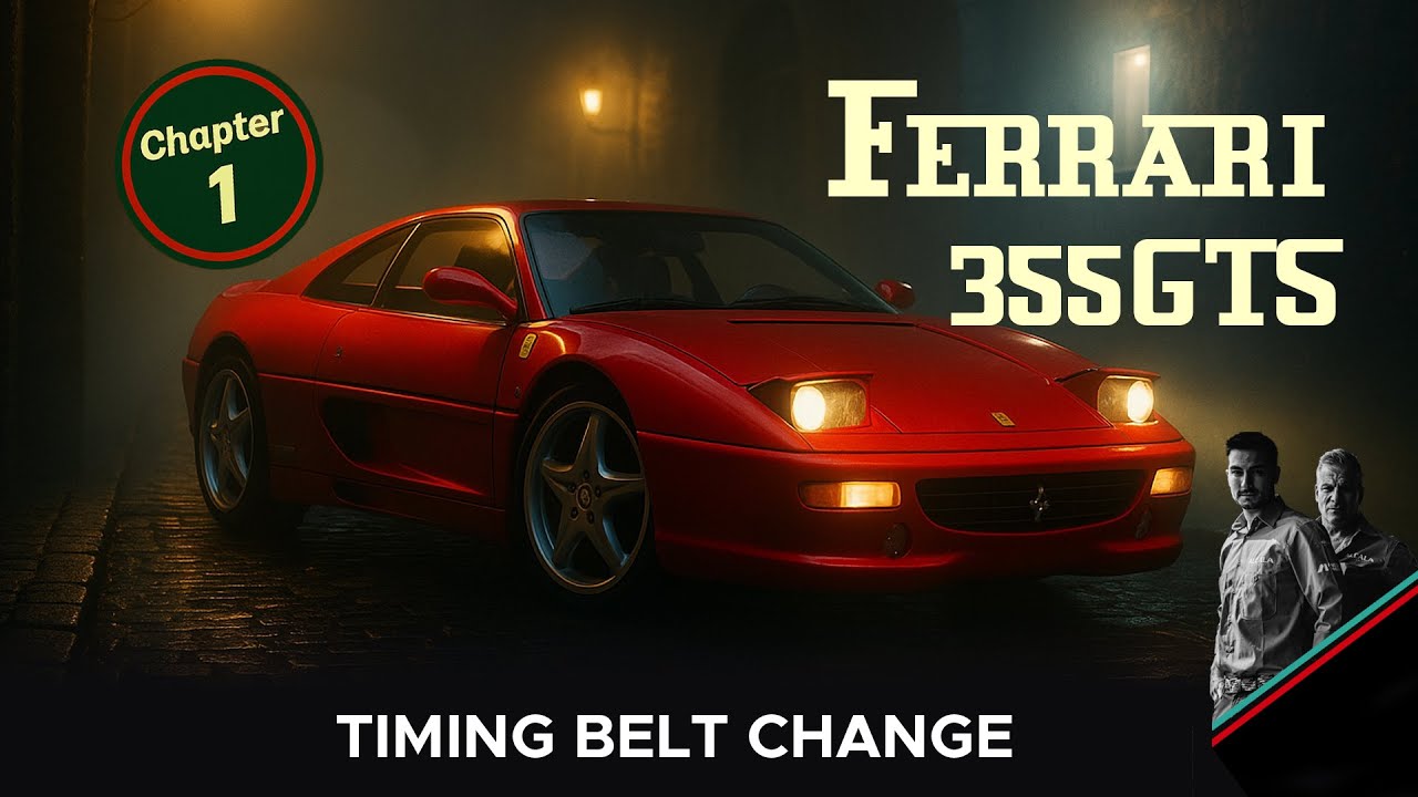 Ferrari 355 GTS - Timing Belt Change Step by Step - Chapter 1 - YouTube