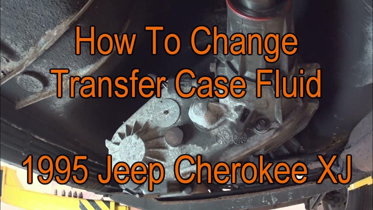 How to Change Transfer Case Fluid in a 1995 Jeep Cherokee XJ 4x4 - YouTube