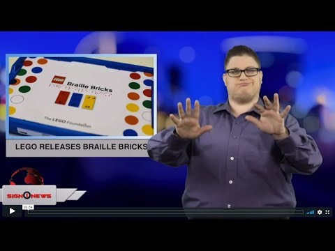 Lego releases braille bricks (ASL - 4.24.19) - YouTube