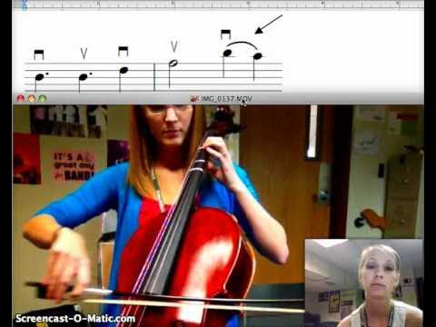 Slurs and Ties on String Instruments - YouTube