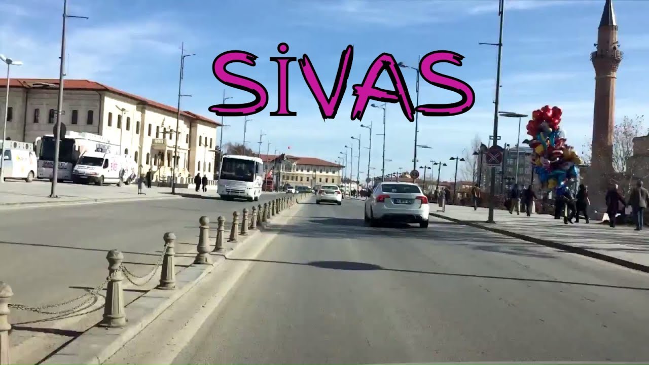 SİVAS MERKEZ İSTASYON CADDESİ MEVLANA - YouTube