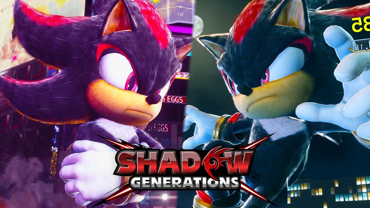Shadow Generations - Sonic 3 Movie Tokyo Stage DLC - Full Playthrough ...