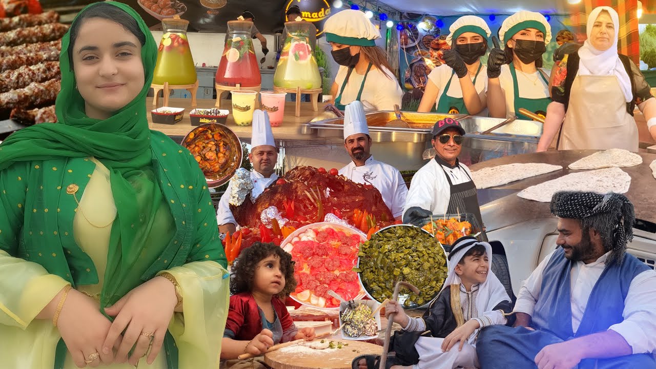 Amazing Kurdistan street food Festival | Kebab & IRAQ Traditional Food ...