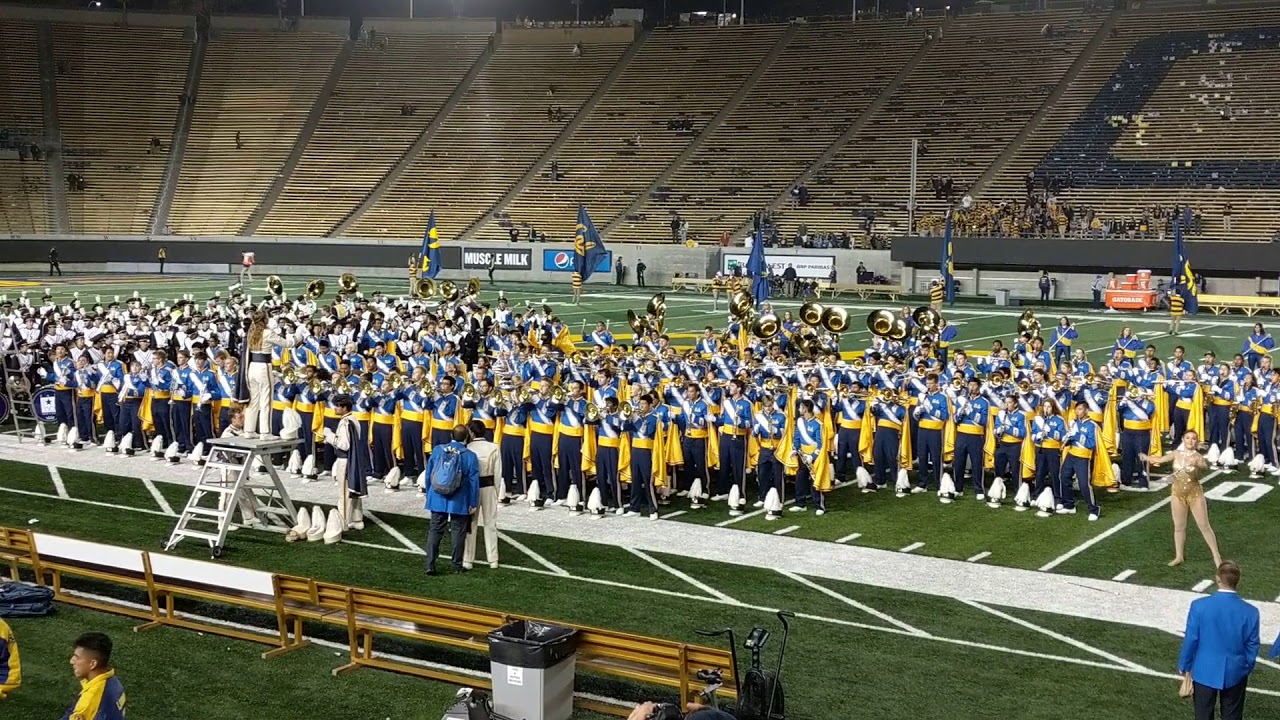 Cal & UCLA Marching Bands (2018) - Part 1 - YouTube