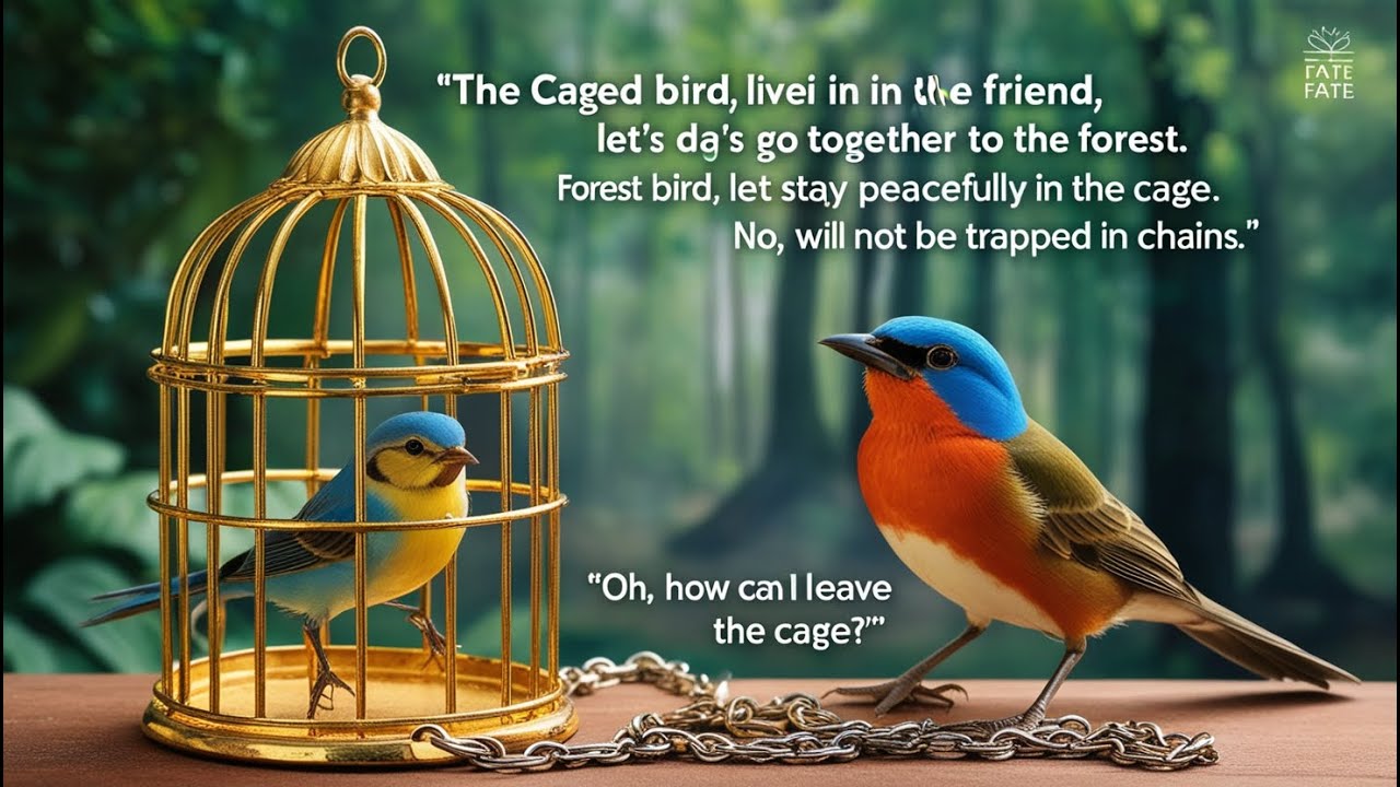 Two birds| Inspired by the song "khanchar pakhi" by great Kabiguru ...