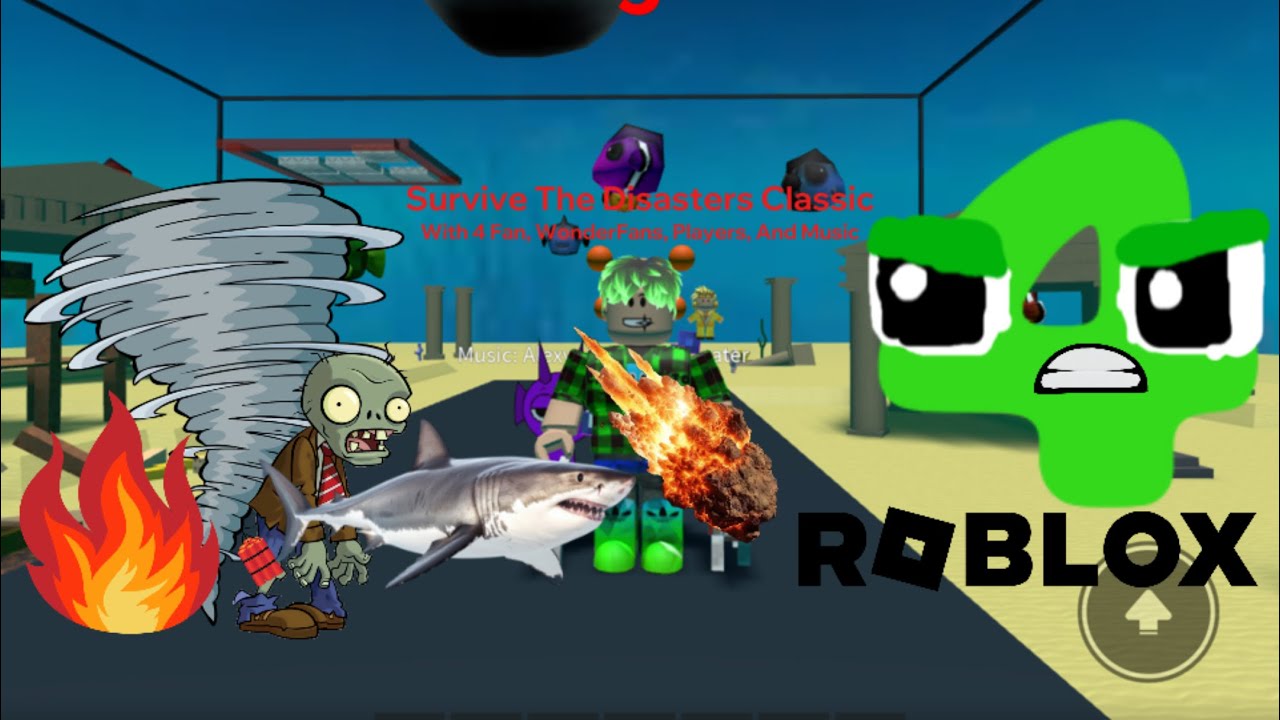 Survive The Disasters Classic Roblox Gameplay With 4 Fan, WonderFans ...