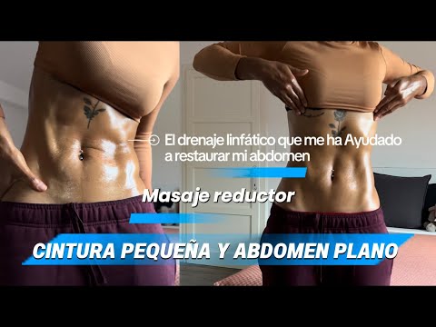 CINTURA PEQUEÑA Y ABDOMEN PLANO CON ESTOS MASAJES REDUCTORES 