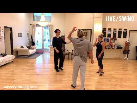 How to dance Swing (Jive)? - basic steps + actions tutorial by Oleg Astakhov - DanceWithOleg.com ...