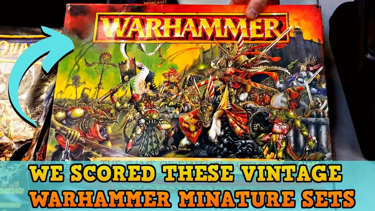 These Amazing Rare Vintage Warhammer Sets We Found Will Blow You Away ...