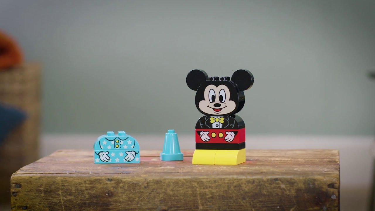 LEGO 10898 DUPLO My First Mickey Build - YouTube