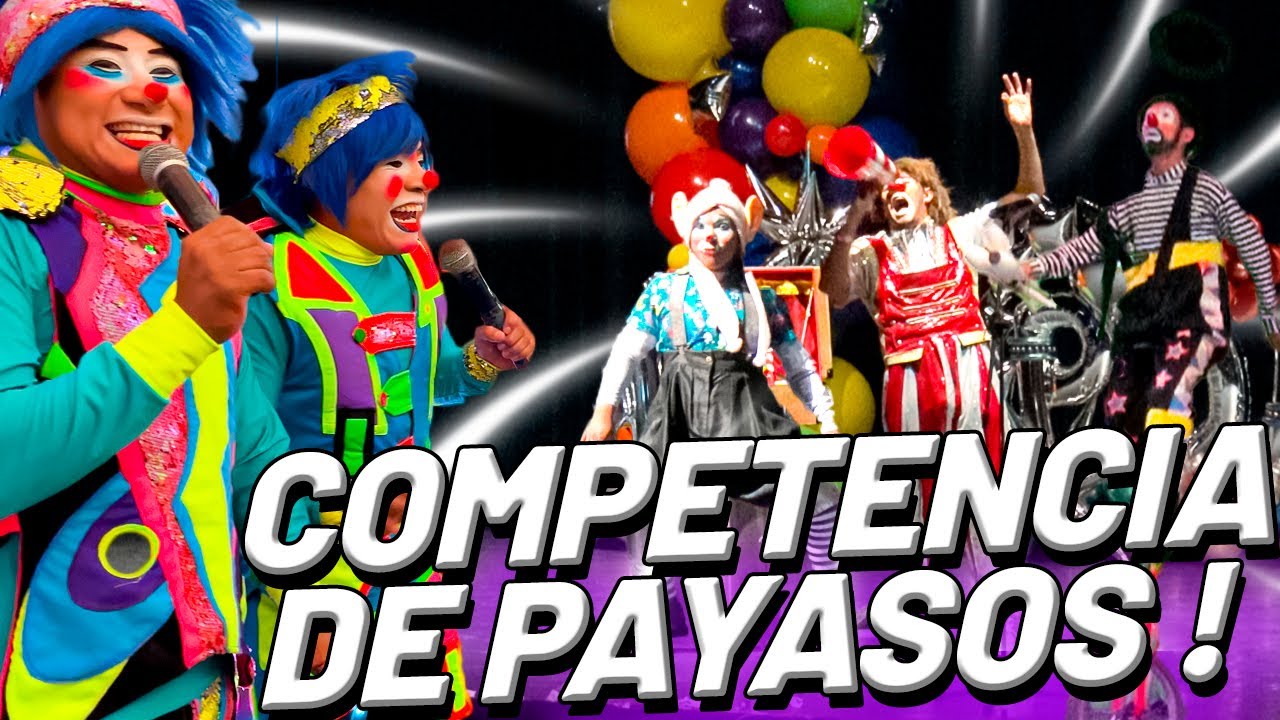 LA MEJOR COMPETENCIA DE PAYASOS🤡 " LOS PAYASOS MAS VIRALES KIWI Y STIFF ...
