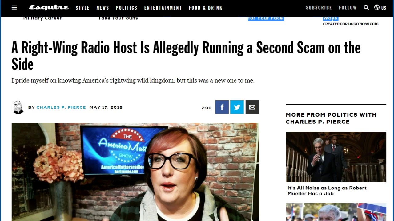 APRIL LAJUNE SCAM IN THE NEWS AGAIN! - YouTube
