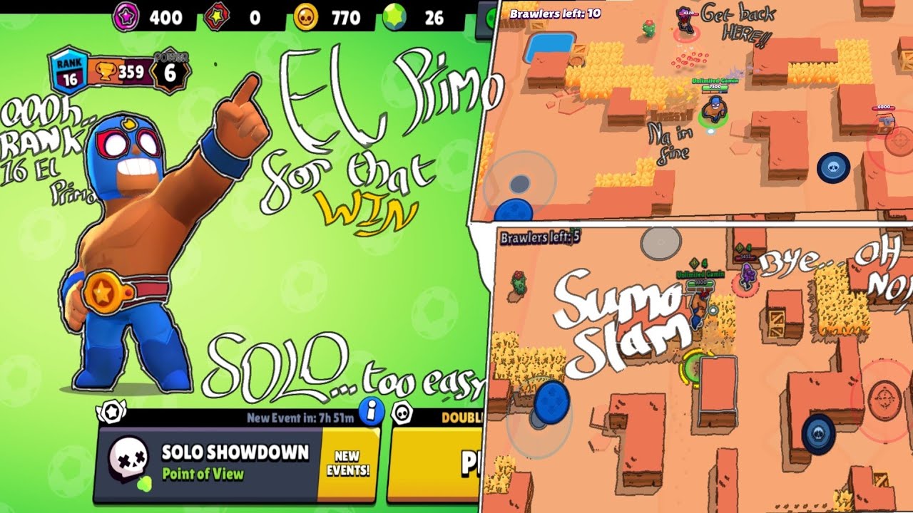 EL PRIMO SUMO SLAM | Brawl Stars - YouTube