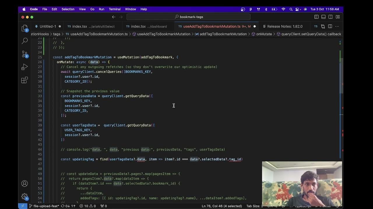 Optimistic Updates Stream Bookmark App Building App Using Next Js Typescript And Supabase
