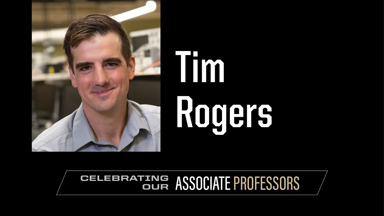 Celebrating our Associate Professors: Tim Rogers - YouTube
