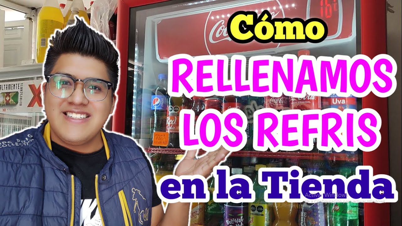 ¿Cómo rellenar los refrigeradores de refrescos en una tienda de ...