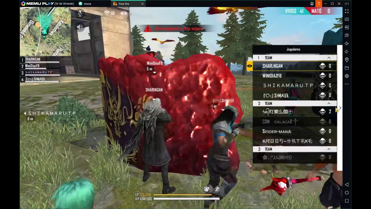 SHARINGAN MANDA SALUDO EN VIVO - YouTube