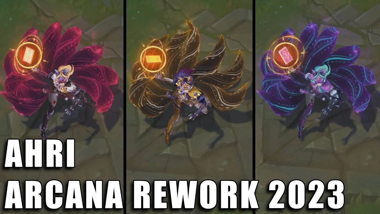 Ahri Arcana Cromas REWORK 2023 - YouTube