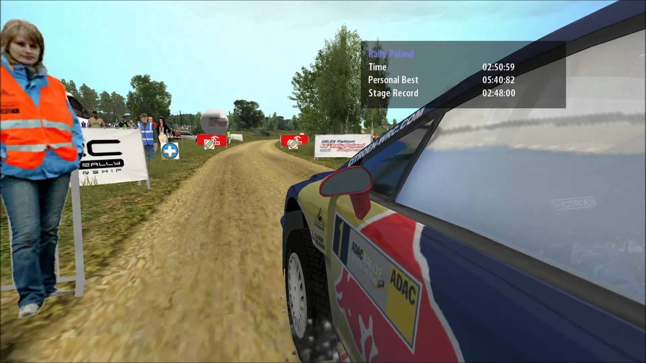 Citroen C4 Wrc 2009 Rally Poland pacenotes+replay RSRBR 2013 HD - YouTube