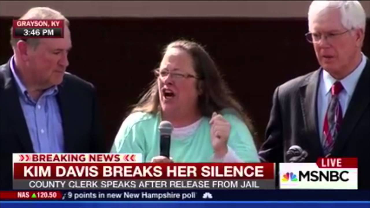 Kim Davis Breaks Her Silence - YouTube