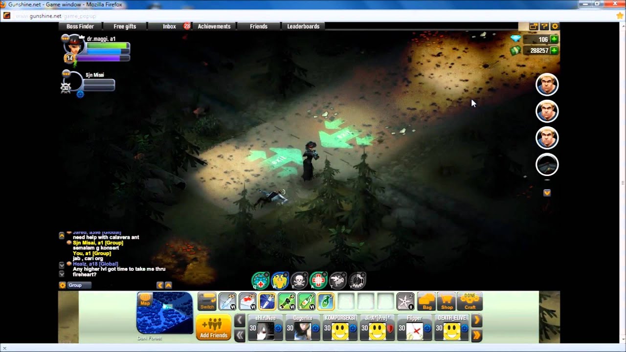 gunshine.net gameplay (zombie island) - YouTube