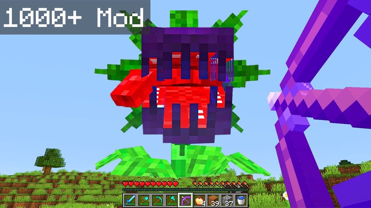 minecraft’a 1000 tane mod yükledim... - YouTube