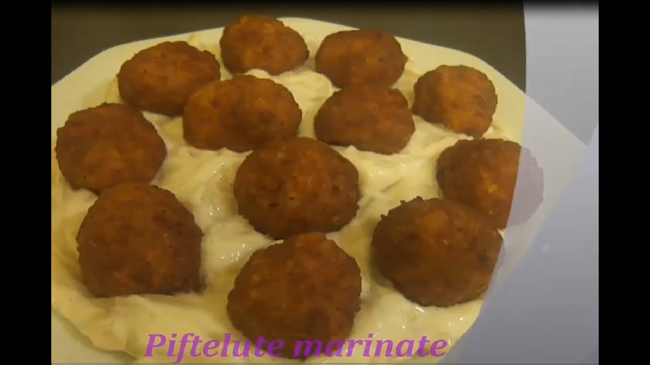 Piftelute marinate reteta - YouTube