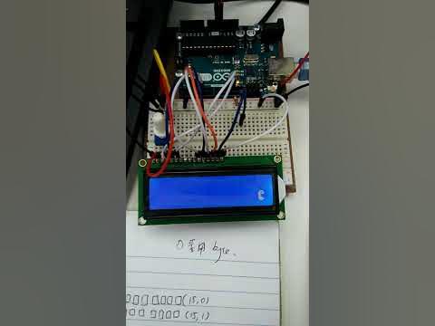 Arduino LCD Pac-Man Animation - YouTube
