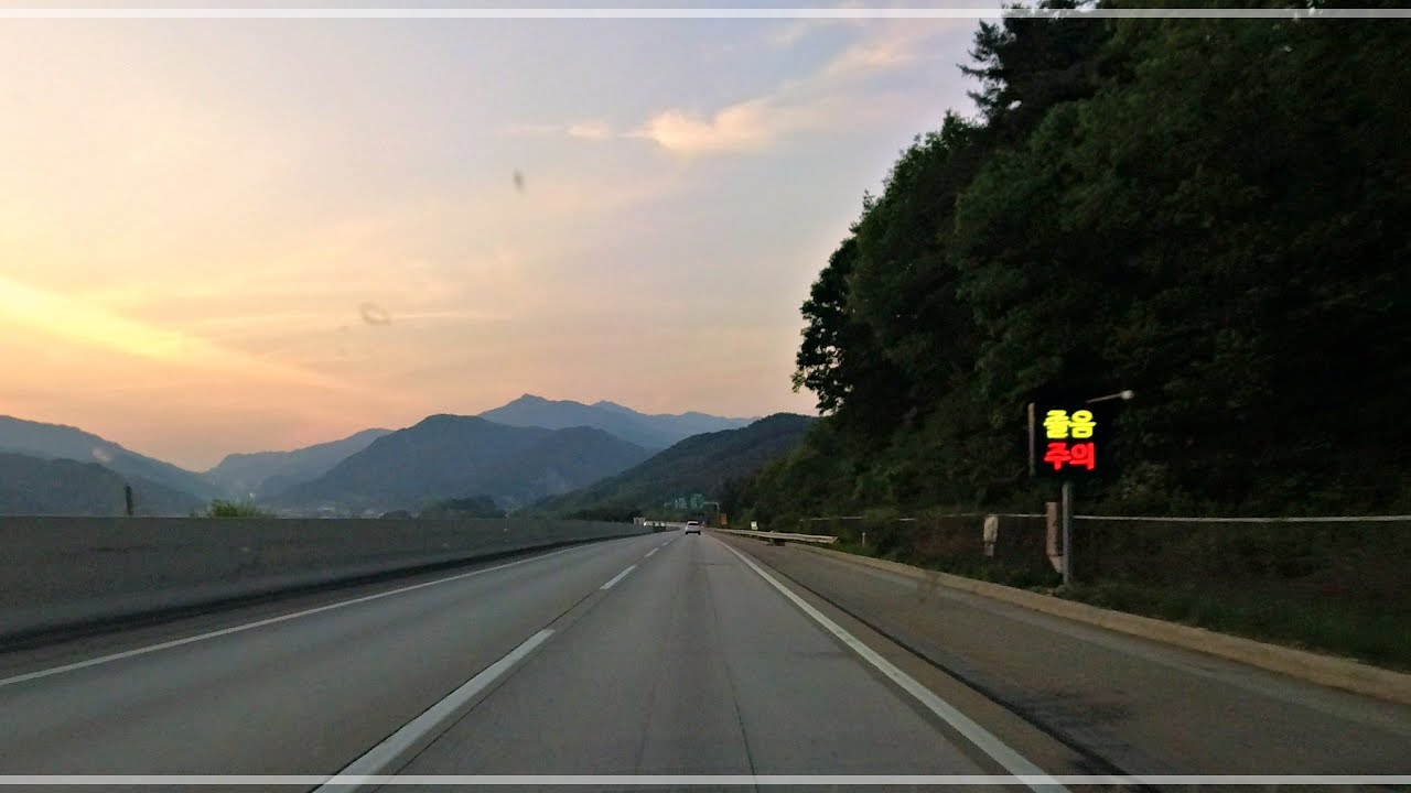 4K Driving in Sunset | Night Drive with Progressive House Mix - YouTube