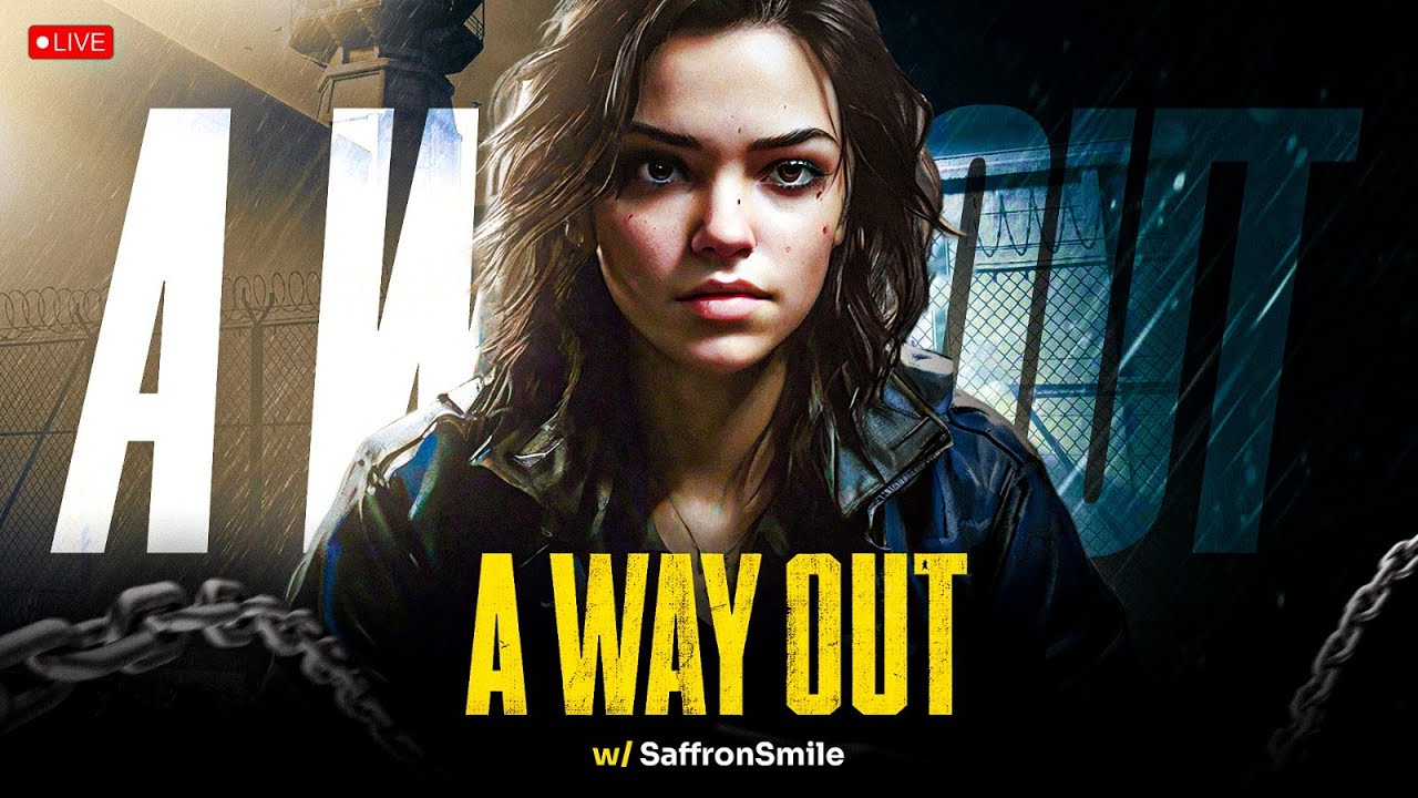 A Way Out LIVE 🎭 | Breaking Out with a Friend… What Could Go Wrong? 😅🔓 ...
