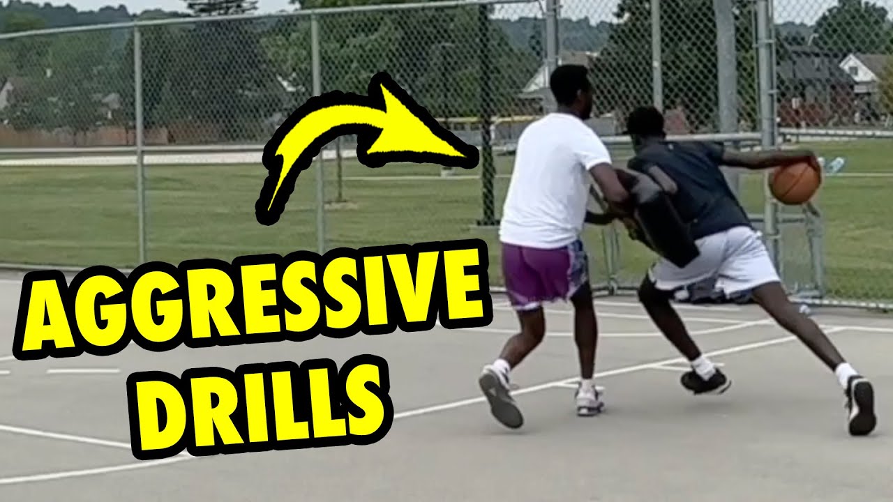 Basketball Drills To Become More Aggressive - YouTube