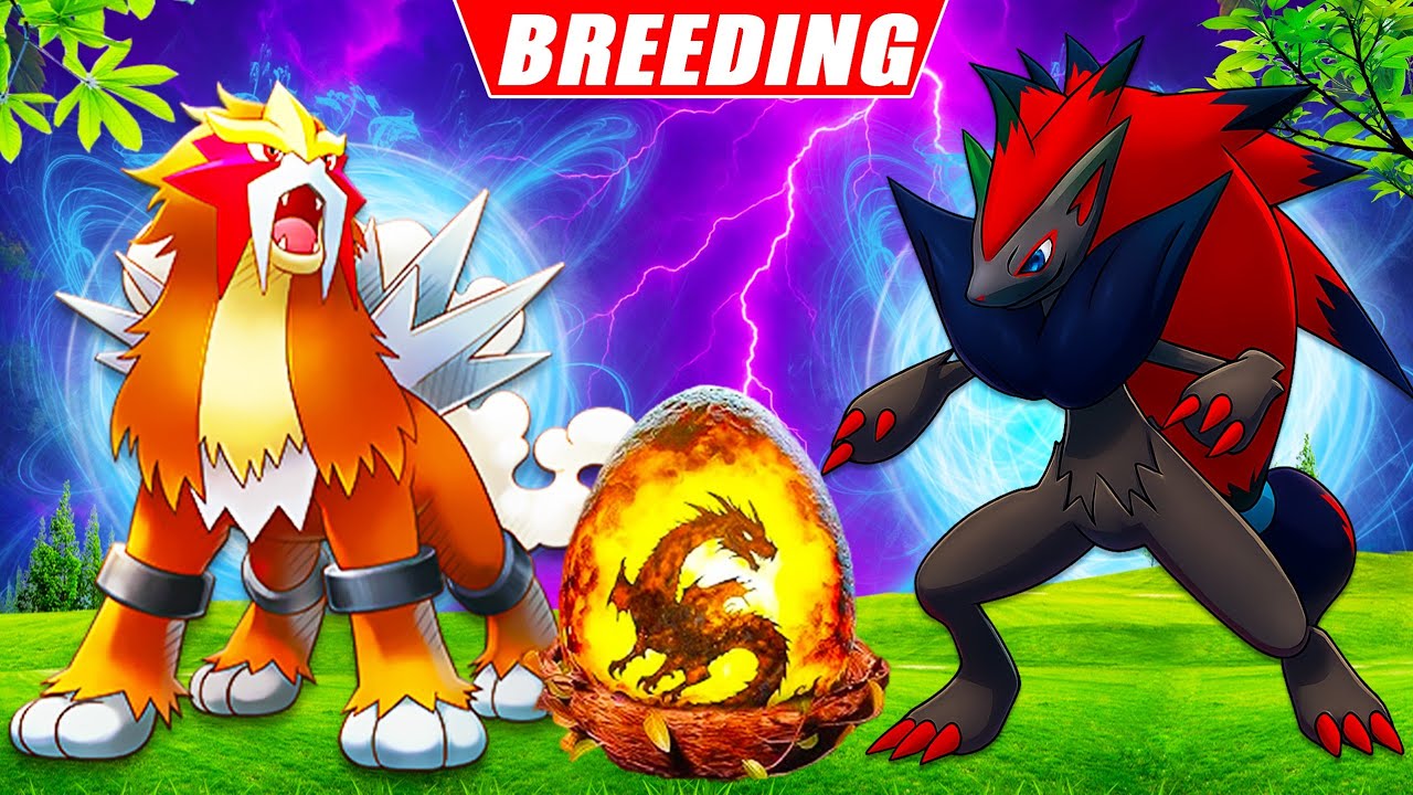 OMG! BREEDING LEGENDARY POKEMON ENTEI and ZOROARK in PALWORLD ...