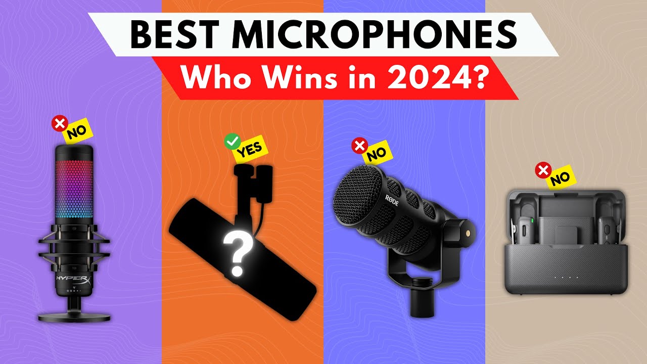 Best Microphones 2024 [watch before you buy] - YouTube