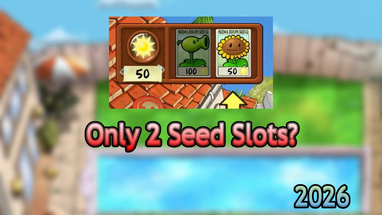 Can You Beat "Plants Vs. Zombies: Replanted" With ONLY 2 Seed Slots ...