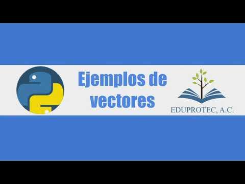 Ejercicios de Vectores en Python - YouTube