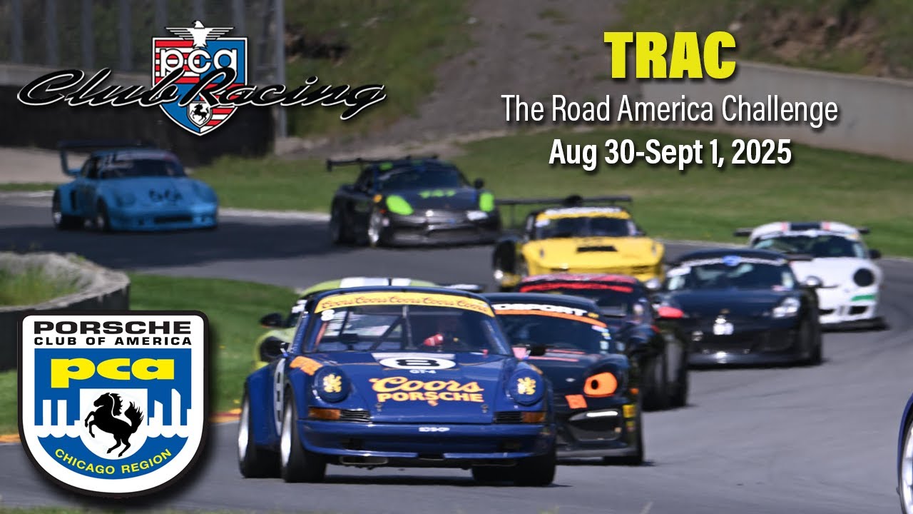 PCA Club Racing @ Road America - Monday Coverage LIVE - YouTube