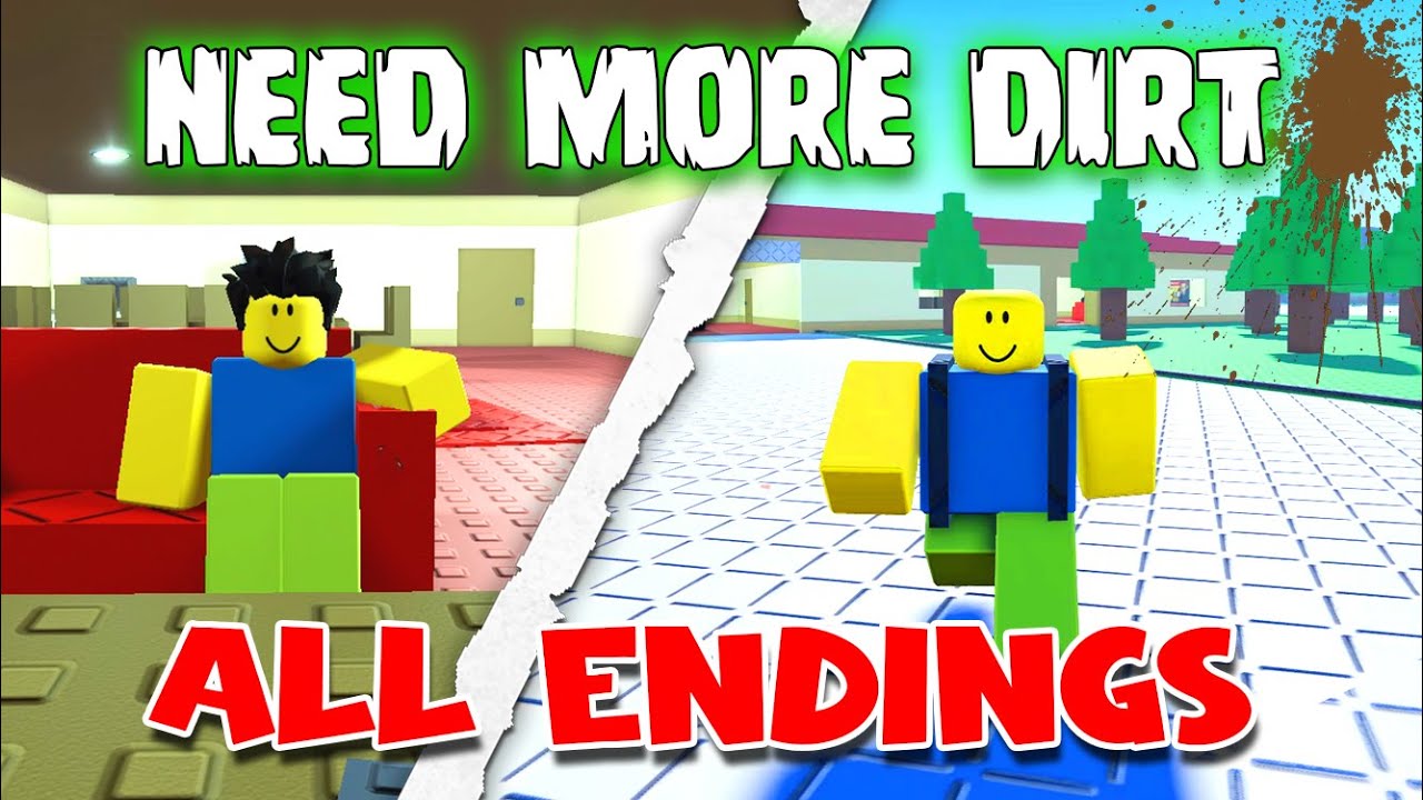 🧹NEED MORE DIRT🧹 ALL Endings! - Full Gameplay! [ROBLOX] - YouTube