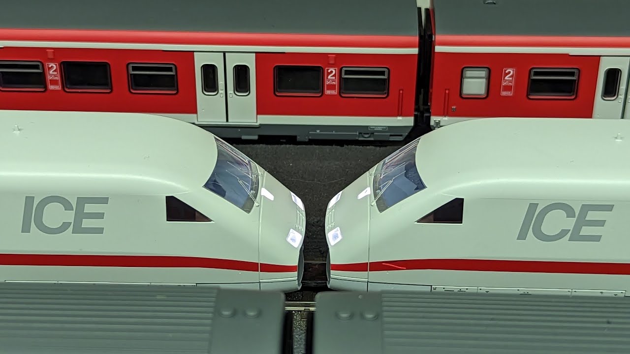 Märklin ICE2 Doppeltraktion. - YouTube