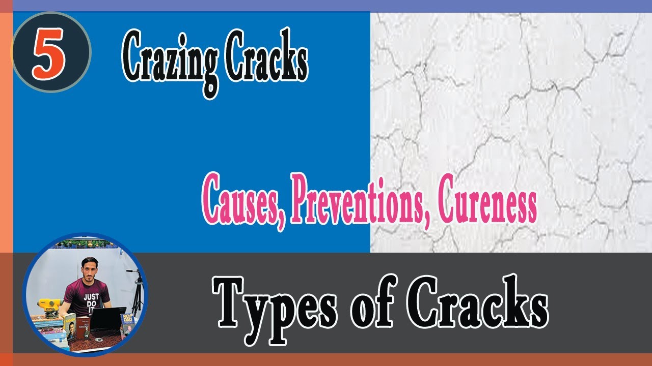 crazing cracks in concrete - YouTube