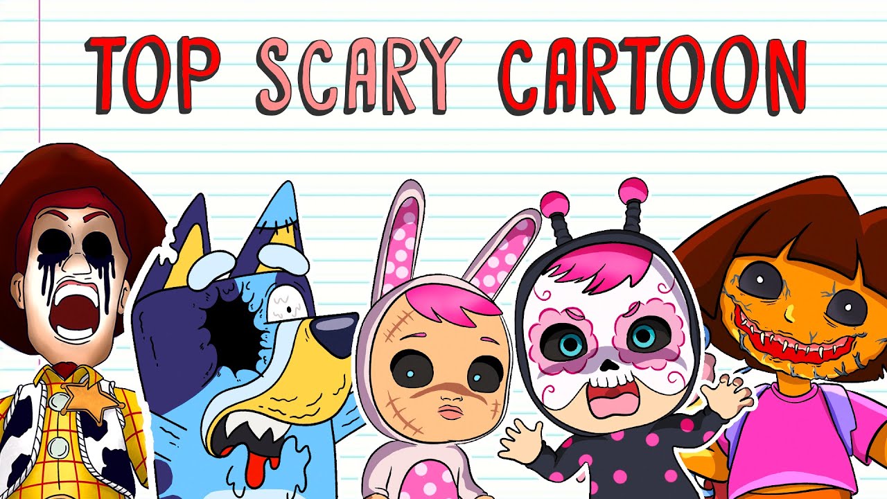TOP HORROR CARTOON 😵 Draw My Life - YouTube