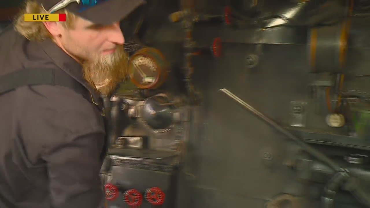 Look inside the world-famous steam locomotive no. 765 - YouTube