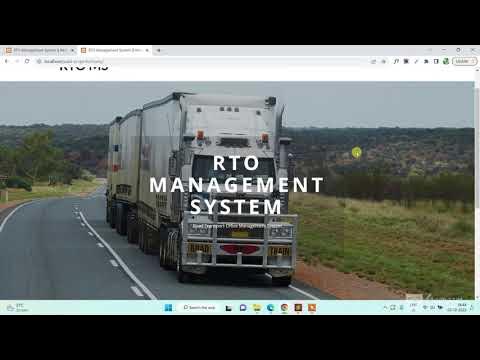 RTO Management System Using PHP and MySQL | PHPGurukul - YouTube