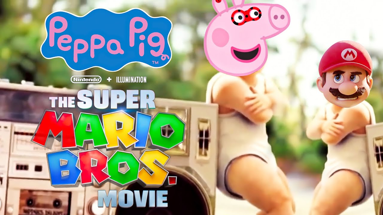 The Super Mario Bros. x Peppa Pig & Baby Dance - Coffin Dance Meme ...