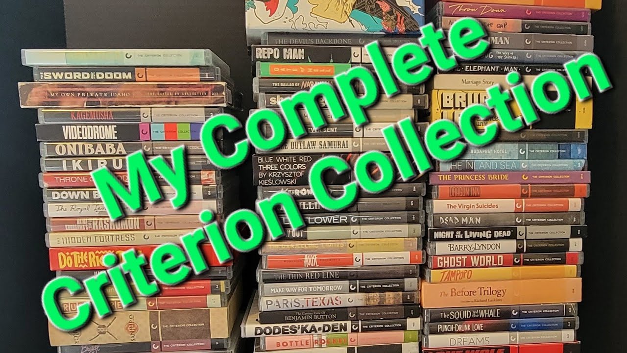 My Complete Criterion Collection - YouTube