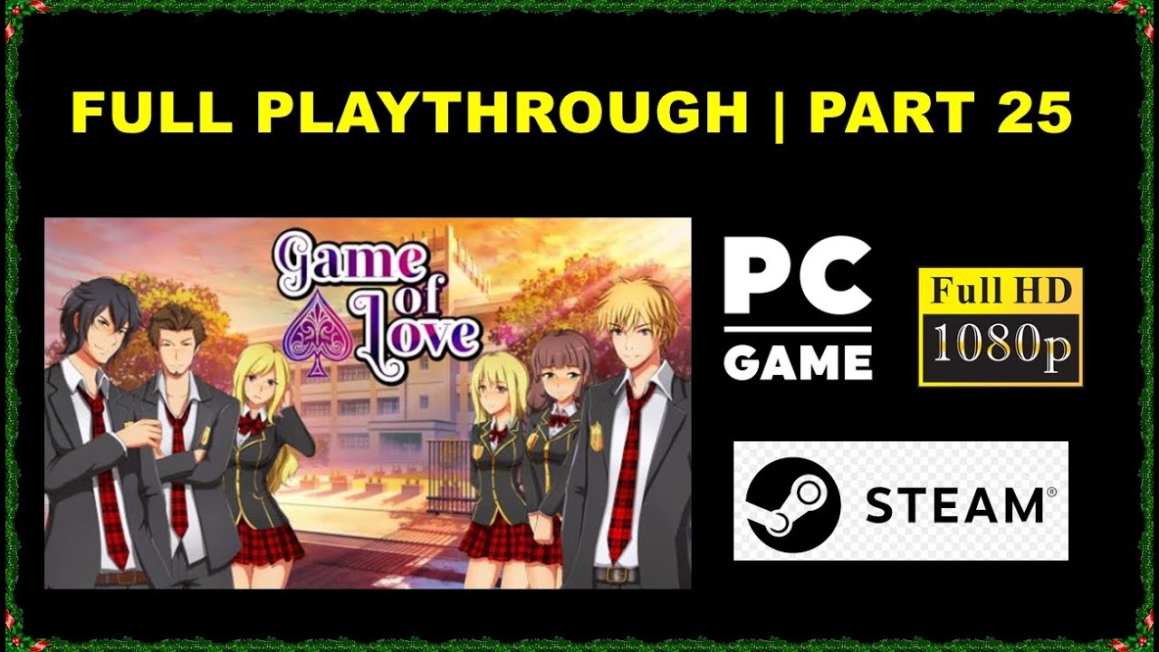 Game Of Love: Visual Novel (PC) Full Playthrough | PART 25 - YouTube