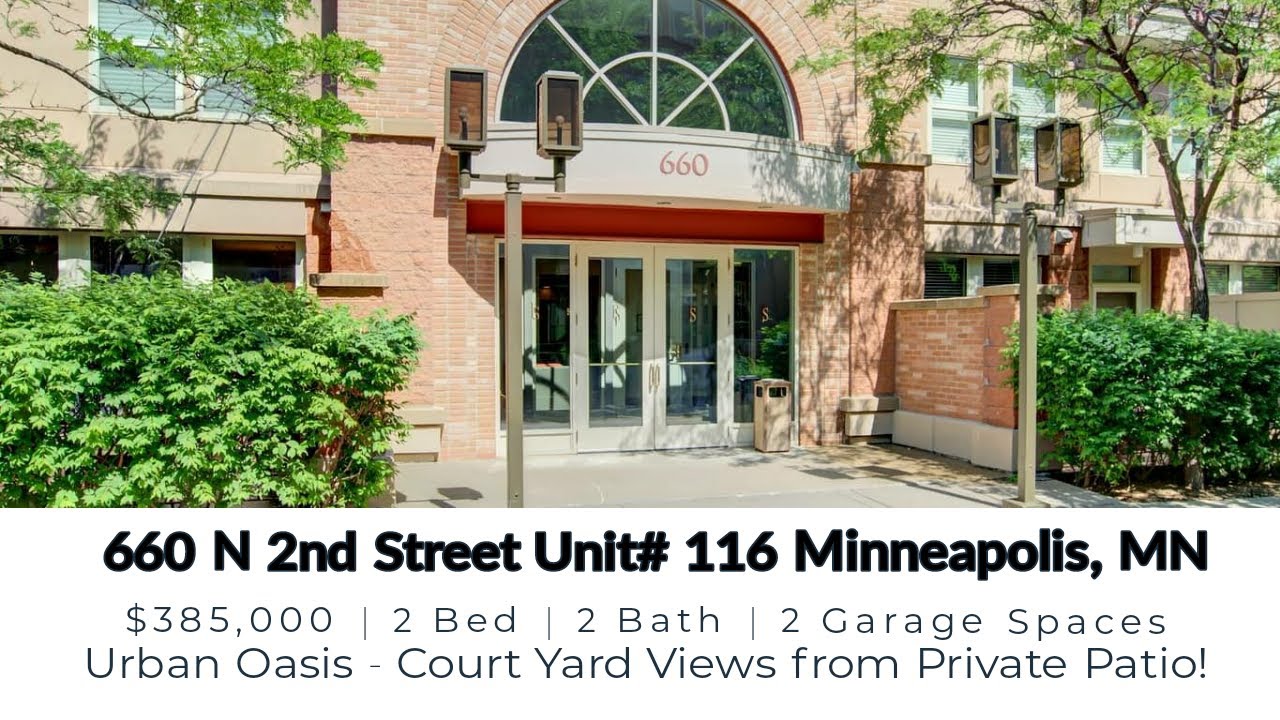 VIRTUAL TOUR! 660 N 2nd Street Unit# 116 Minneapolis, MN 55401 - YouTube