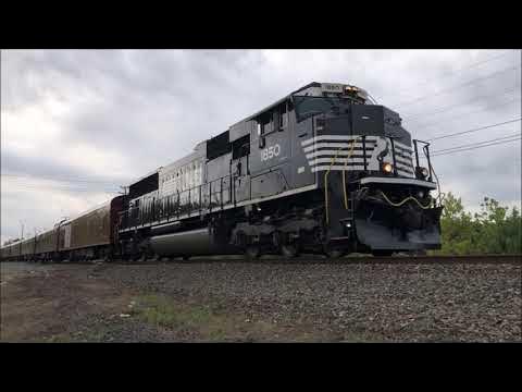 NE Highlights: Early October Trains ft. NS OCS, CSX 1869 & FRA Inspection Train - YouTube